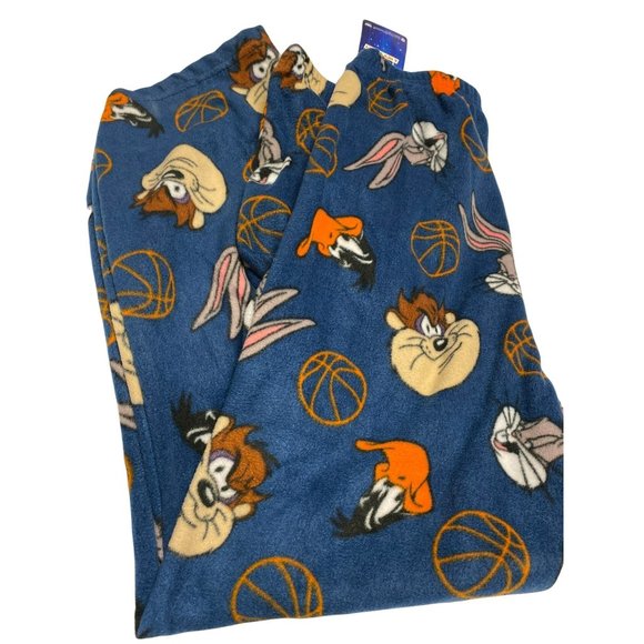 Space Jam | Bottoms | Space Jam Sz 4 Fleece Pajama Lounge Pants Nwt ...